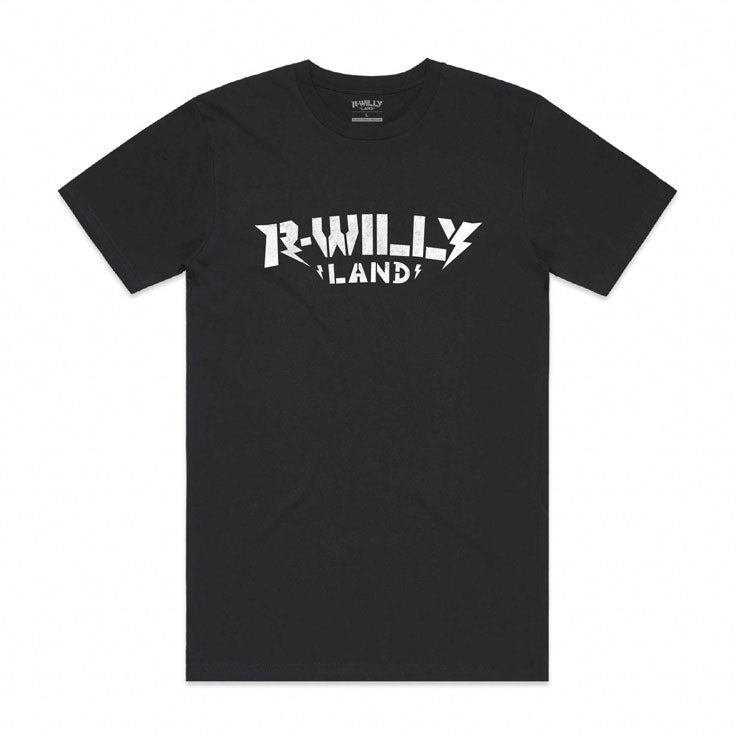 R-Willy Land Black Tee ADULT – RWILLY